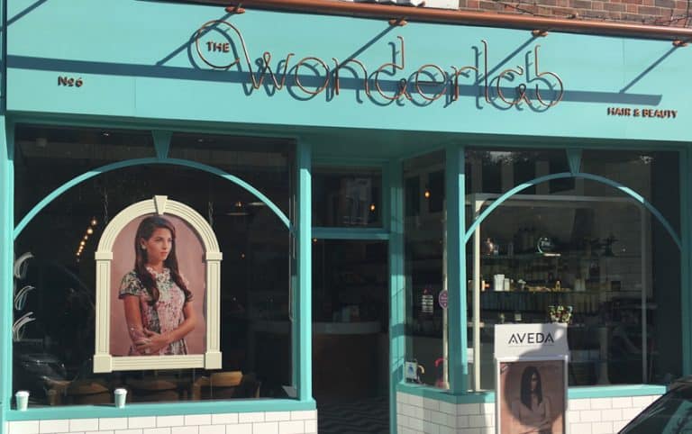 Shopfront sign bent to order - Voodoo DesignWorks