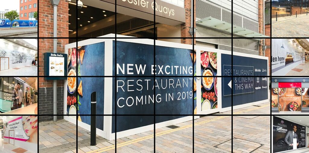 Retail hoardings - Sign Maker and Signage Design Company | Voodoo ...