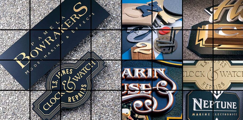 Corian lettering and logos - Sign Maker and Signage Design Company ...