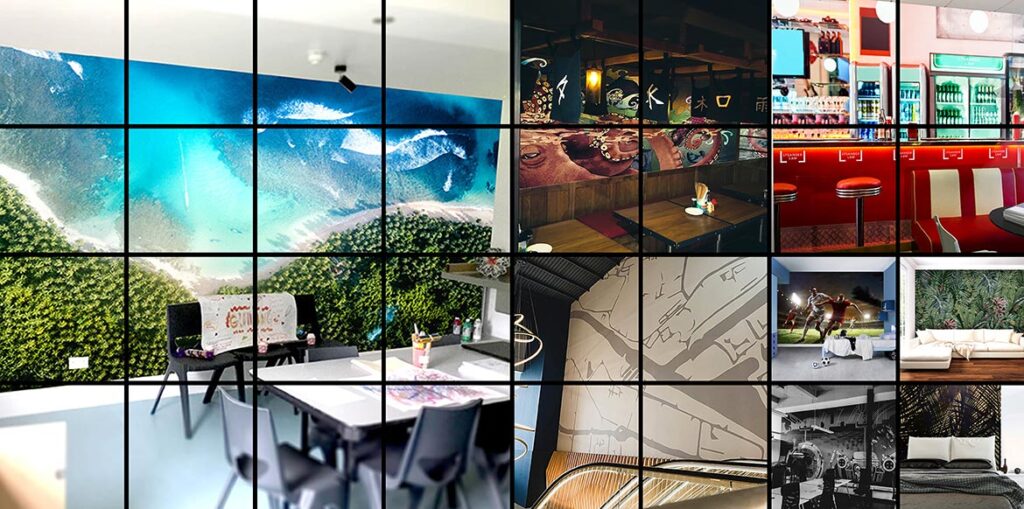 Custom wallpaper and wall coverings - Sign Maker and Signage Design ...