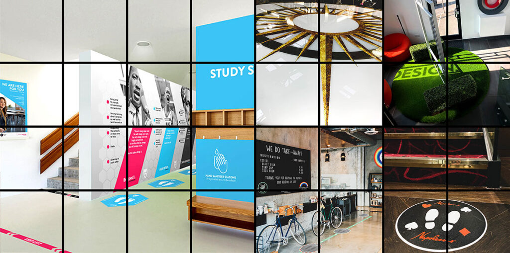 Floor graphics - Sign Maker and Signage Design Company | Voodoo DesignWorks