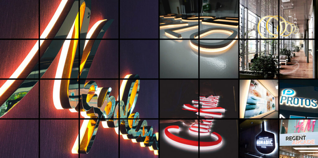 Halo lit signs and letters - Sign Maker and Signage Design Company ...